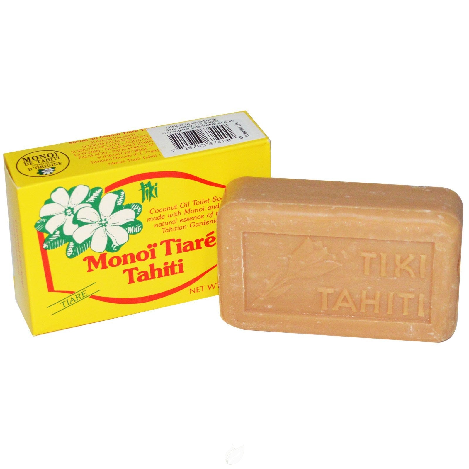 Monoi Tiki Tahiti - Tiare / Gardenia Soap